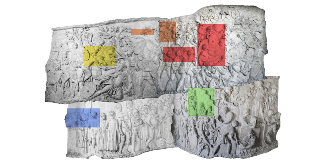 Rilievi della Colonna Traiana Rilievi della Colonna Traiana